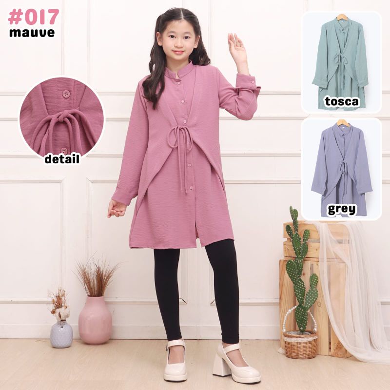 Jual Tunik Anak Perempuan Lengan Panjang Umur 8 - 15 Tahun | Shopee ...