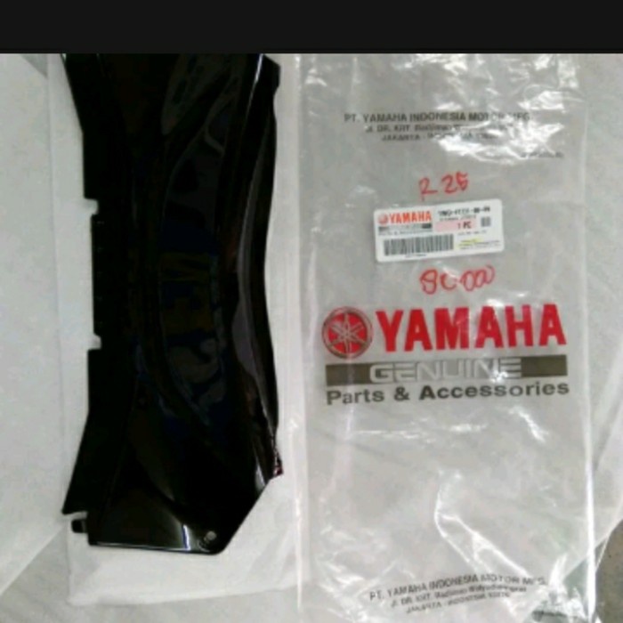 Jual cover sambungan jok body tengah mt 25 r25 hitam Original Yamaha ...