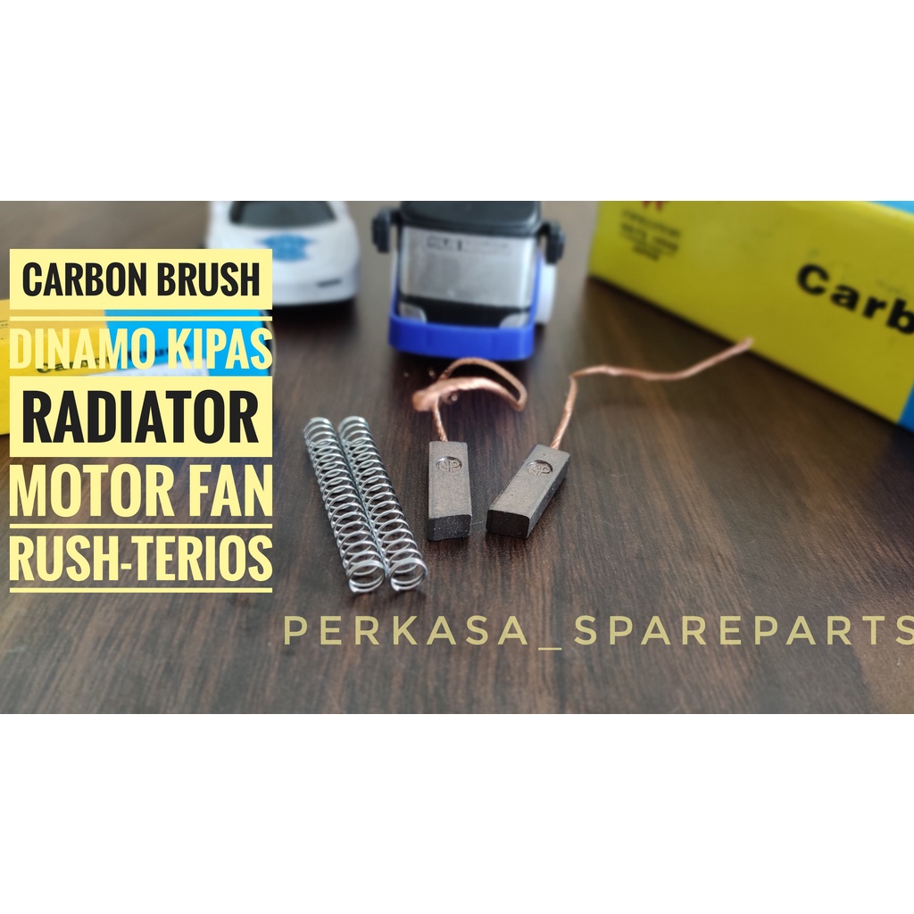 Jual Kul Alternator Carbon Brush Dinamo Kipas Radiator Motor Fan Rush ...