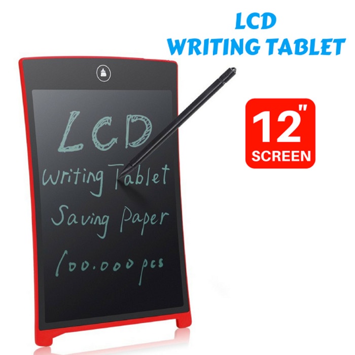 Jual Drawing Writing Lcd 12 Inc Papan Tulis Digital Tablet Multifungsi ...