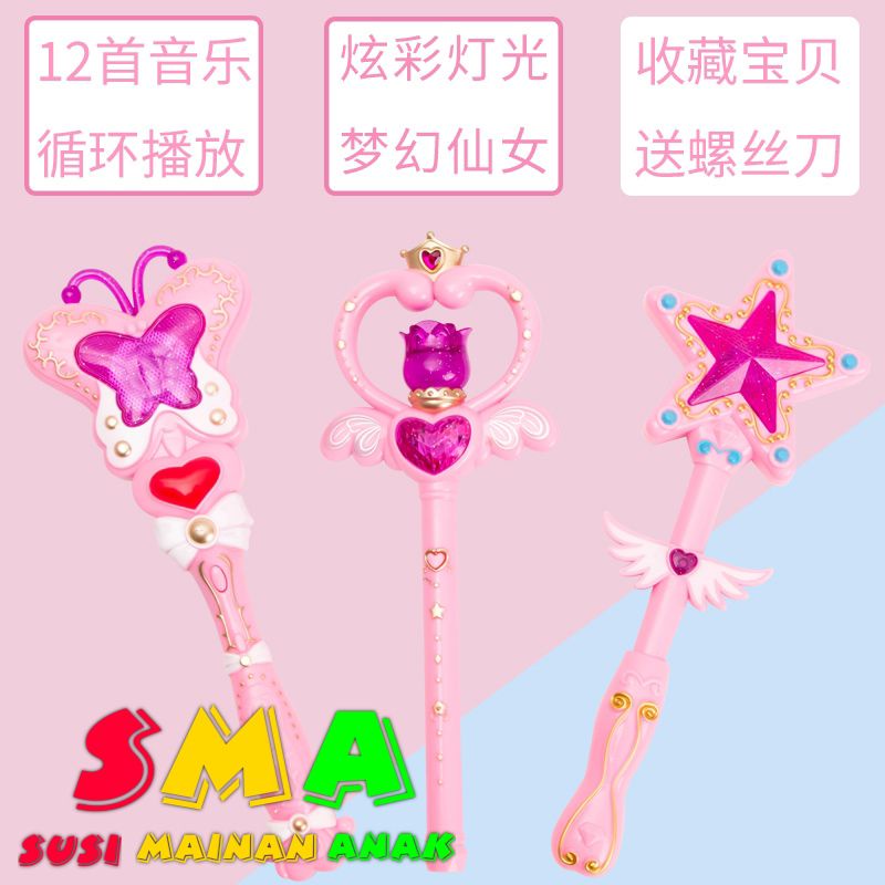 Jual Mainan Tongkat Peri Fairy Magic Wand | Shopee Indonesia