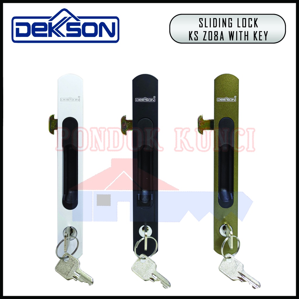 Jual Handle Tarikan Kunci Pintu Jendela Sliding Geser Dekson Z08A ...