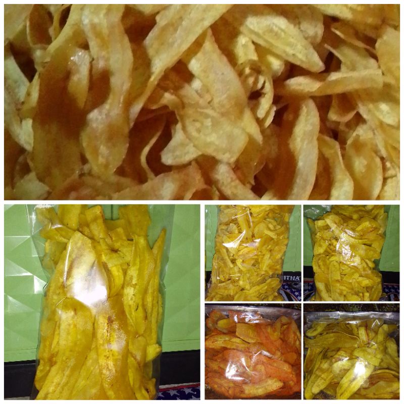 Jual KERIPIK PISANG RAJA NANGKA 500 gr/1000 gr. RASANYA DIJAMIN RENYAH ...