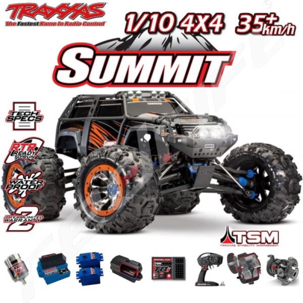 Jual Jual RC Mobil Remote Traxxas Summit 1/10 RTR w/TQi wireless ...