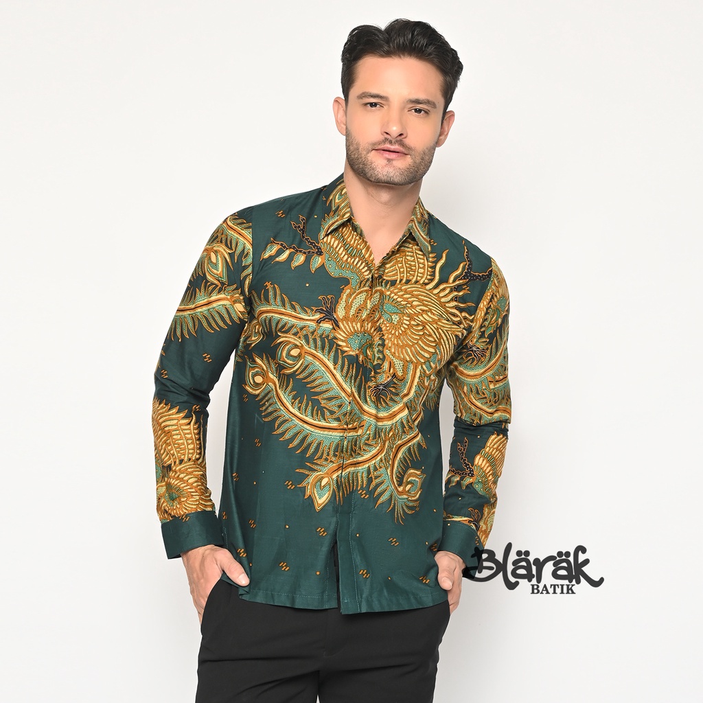 Jual BLARAK - Baju Batik Pria Harsika | Shopee Indonesia
