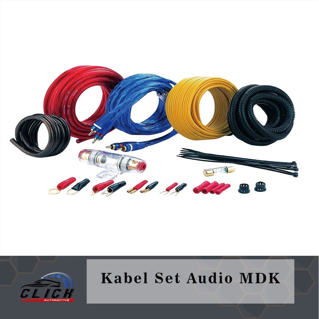 Jual Paket Kabel Audio Mobil Full Set Instalasi Sound System Mobil Car ...