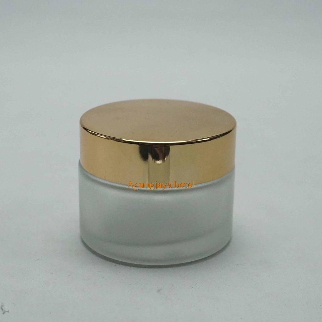 Jual Pot Kaca Kosmetik 30 Gr Bulat Clear Fross / Pot Kaca / Pot Cream ...