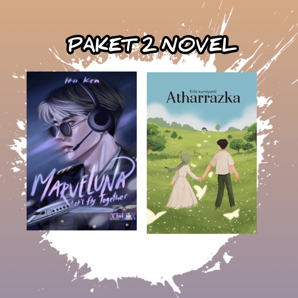 Jual Paket 2 Novel Marveluna & Atharrazka /CATALOGNOVEL | Shopee Indonesia