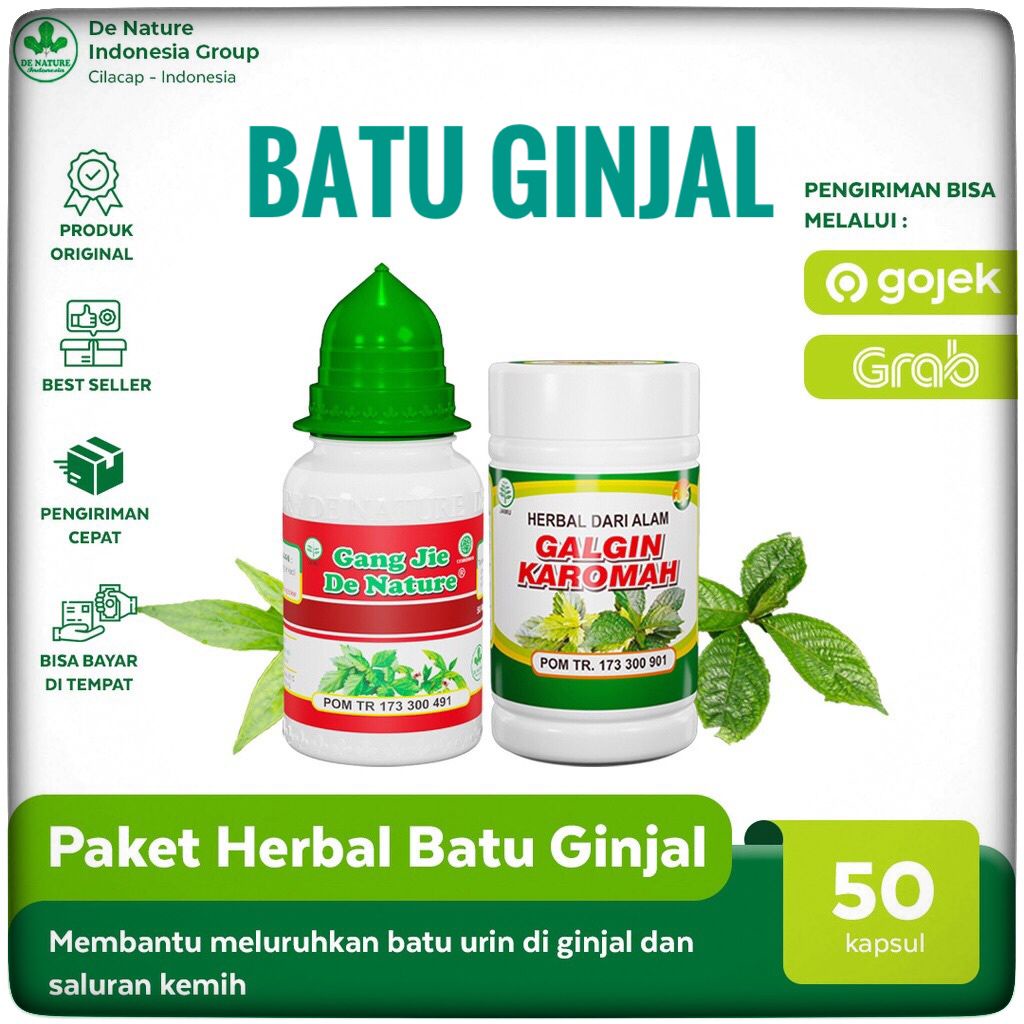 Jual Galgin Karomah Dan Gang Jie DeNature Kencing Batu Ginjal Batu Kandung Kemih Batu Empedu ...