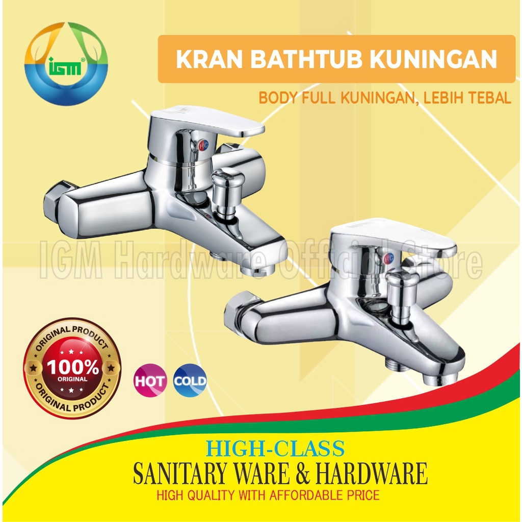 Jual KRAN BATHTUB PD KUNINGAN IGM IK-053 IK-054 | Shopee Indonesia
