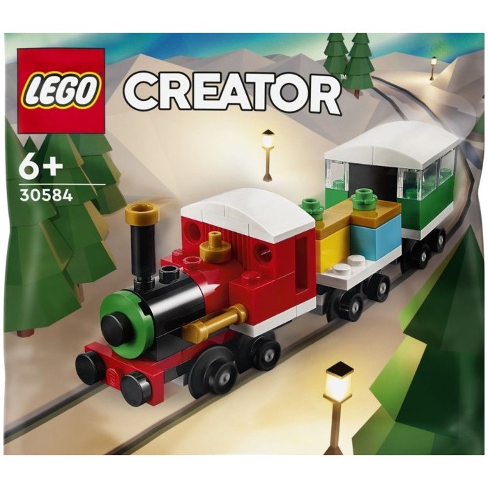 Jual LEGO 30584 Winter Holiday Train Polybag | Shopee Indonesia