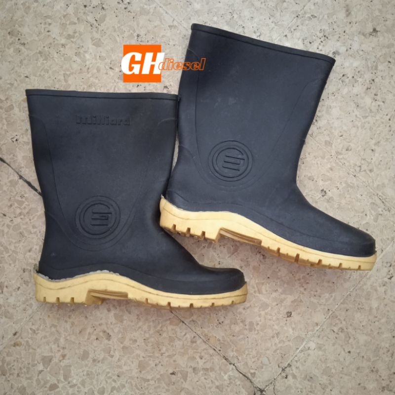 Jual OBRAL !! SEPATU BOOT BOT BOOTS PROYEK SAWAH KARET TINGGI | Shopee ...