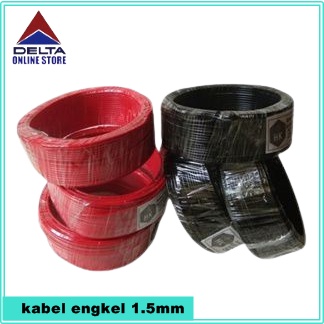 Jual Kabel engkel listrik tunggal 1.5mm pvc 1 roll | Shopee Indonesia