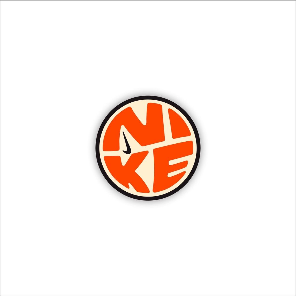 Jual STIKER SATUAN BRAND NIKKE BULAT BAHAN GRAFTAC STIKER DISTRO STIKER ...