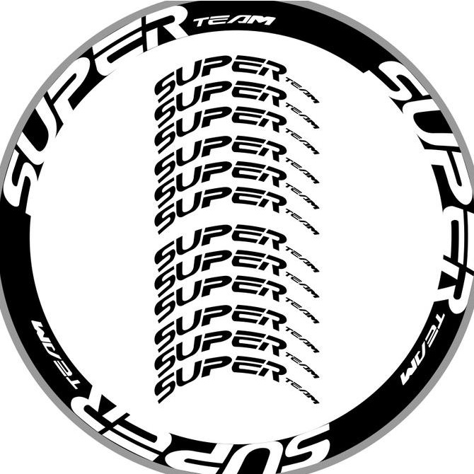 Jual Stiker Rim Super Team Sticker Sepeda Decal Superteam Seli Mtb ...