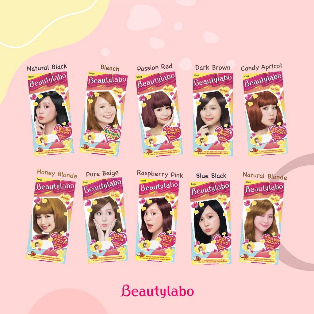 Jual Beautylabo hair colour by hoyu | Perawatan Rambut | Semir Rambut ...