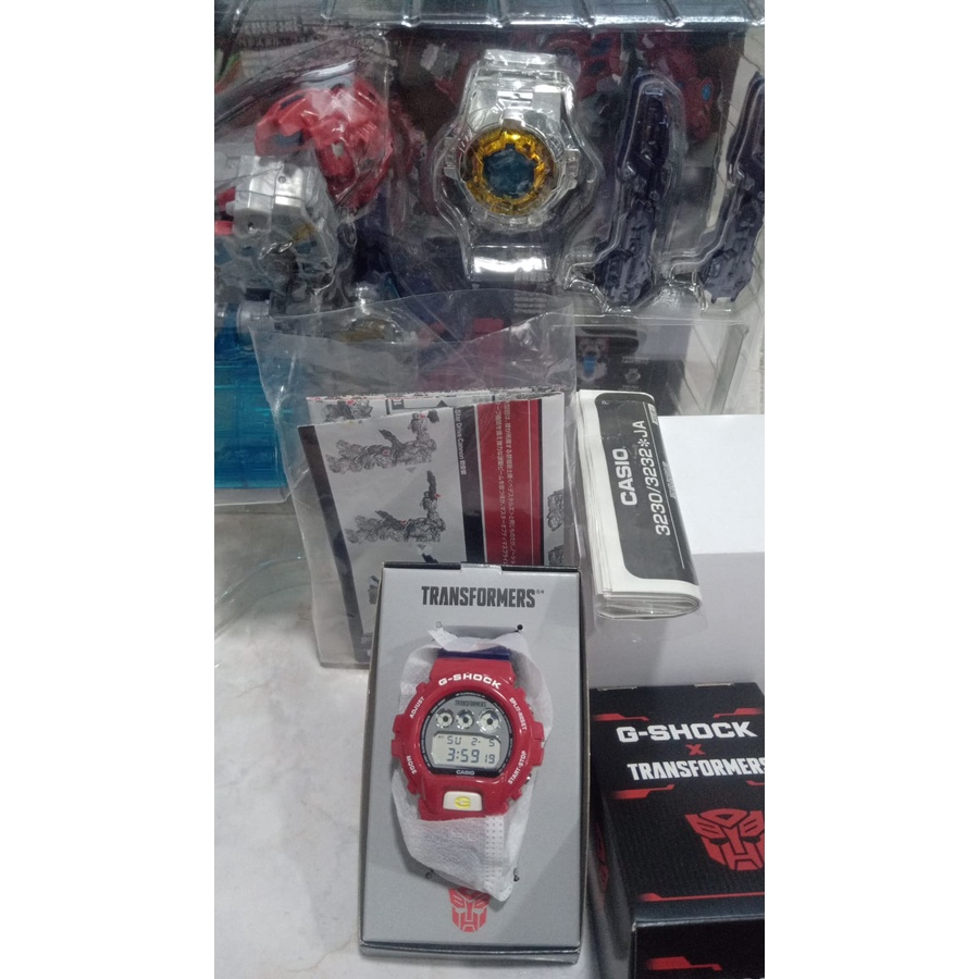 Jual Casio G-Shock x Transformer Master OPTIMUS PRIME DW-6900TF-SET ...