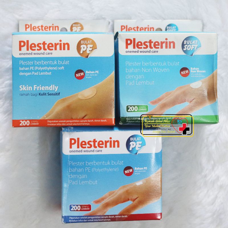 Jual Plester BULAT TRANSPARANT SOFT COKLAT Plester Bulat Medis Plester ...