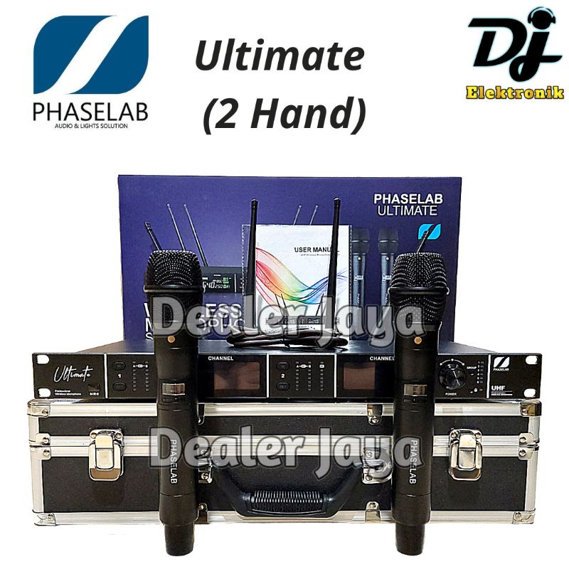 Jual Mic Wireless Phaselab ULTIMATE 2 / ULTIMATE2 - 2 Hand Phase Lab ...