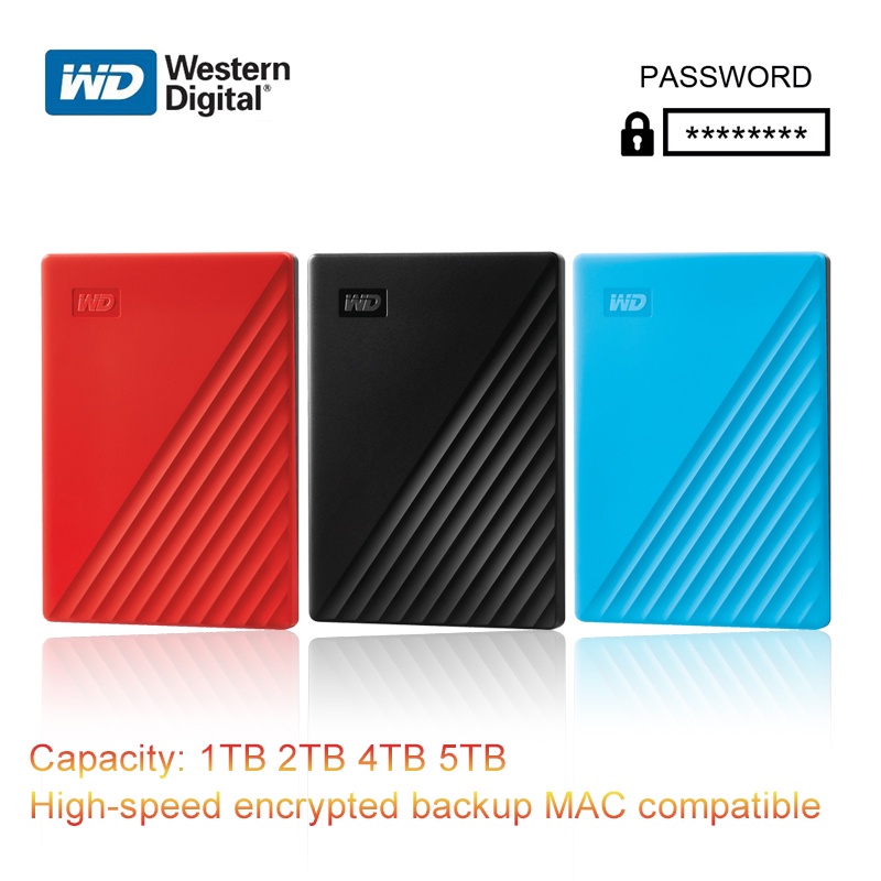 Jual Western Digital WD My Passport 1TB 2TB Hardisk Eksternal Disk WD ...