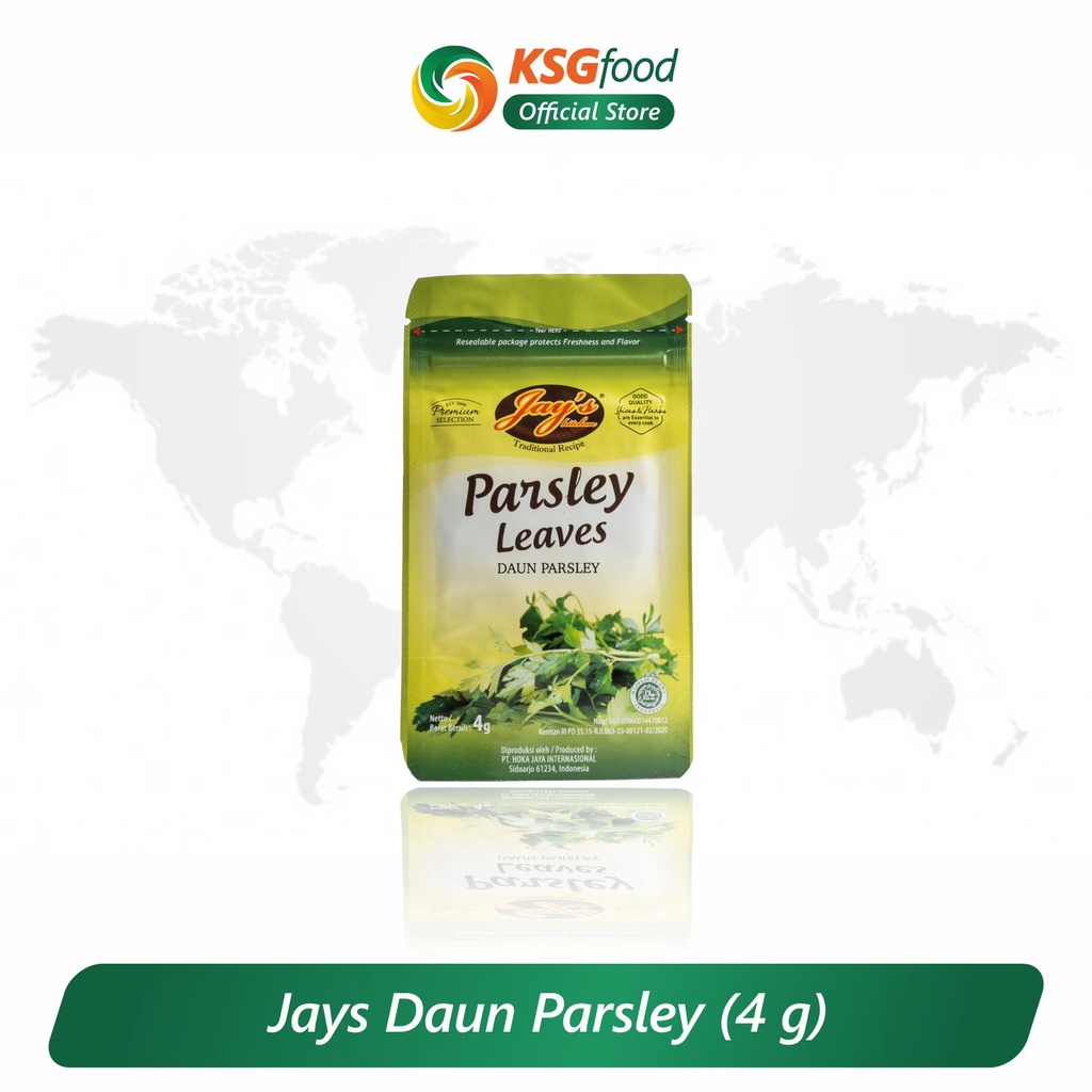 Jual JAY'S PARSLEY LEAVES SACHET 4GR | Shopee Indonesia