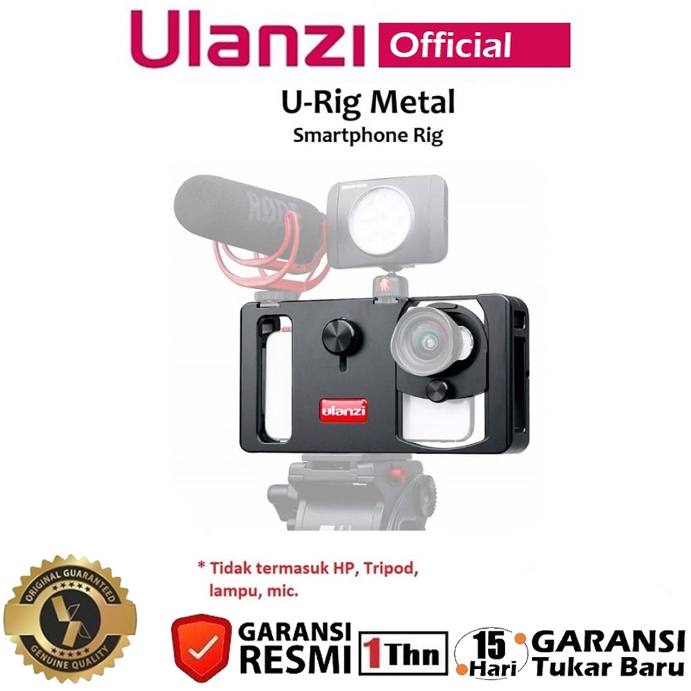 Jual ULANZI U-Rig Metal Camera Video Rig Stabilizer Grip for Smartphone ...