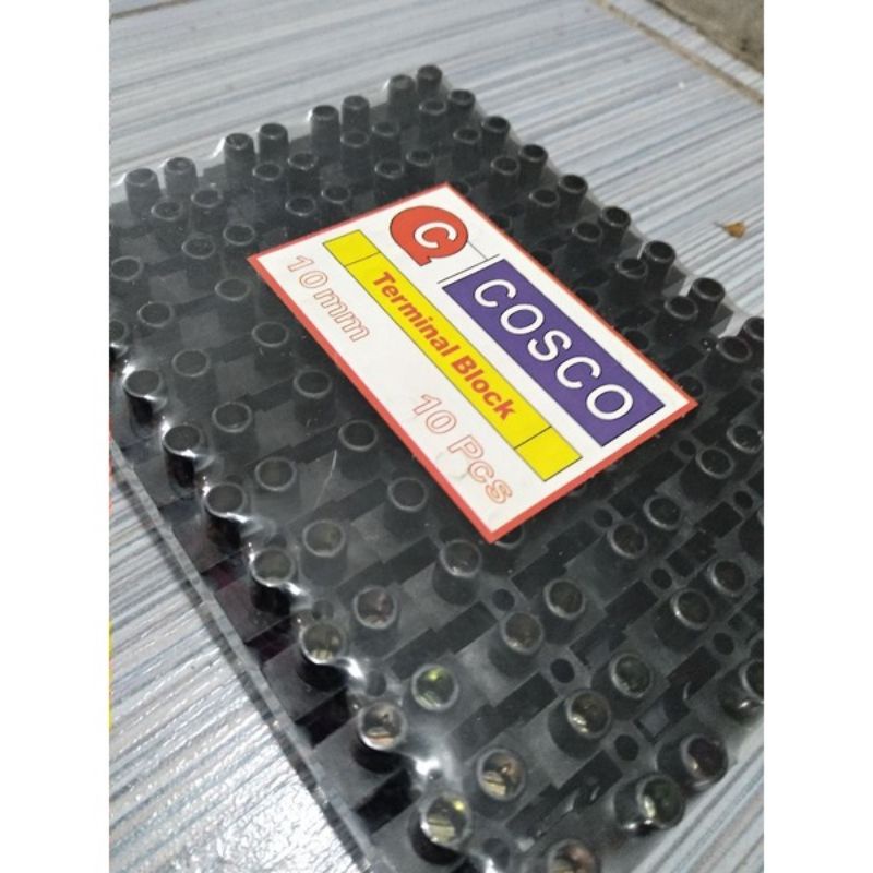 Jual Terminal Blok Cosco 10mm Terminal Kristin Terminal Kabel | Shopee ...