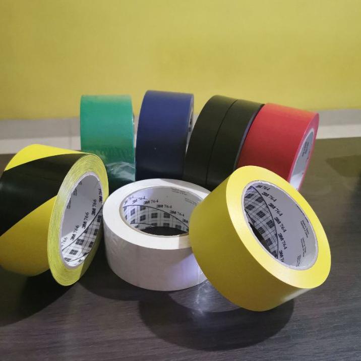 Jual 3M 764 Lakban Lantai 3M Floor Marking Tape Original 48mm x 33m ...