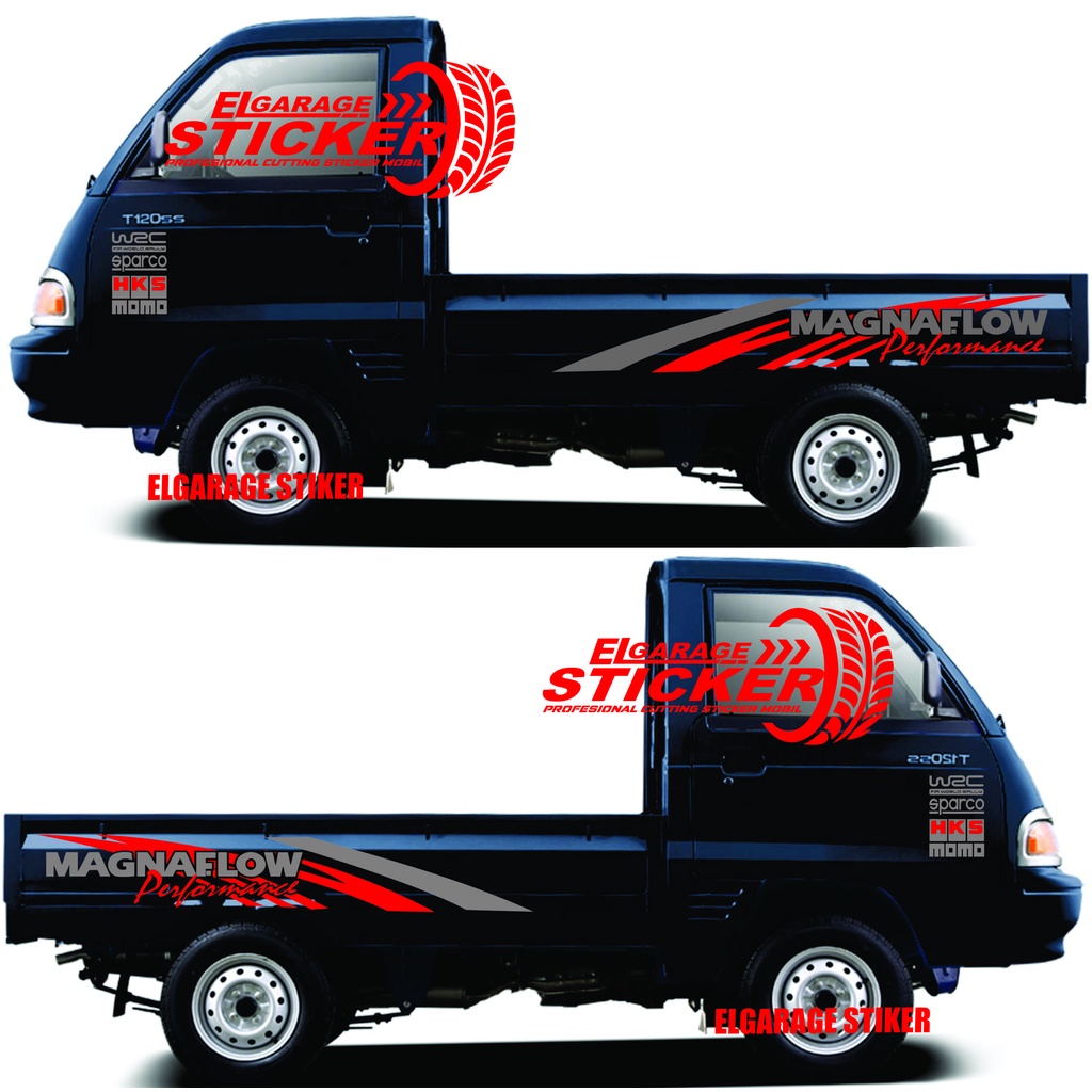 Jual Stiker mobil pick up suzuki futura cutting stiker striping body ...