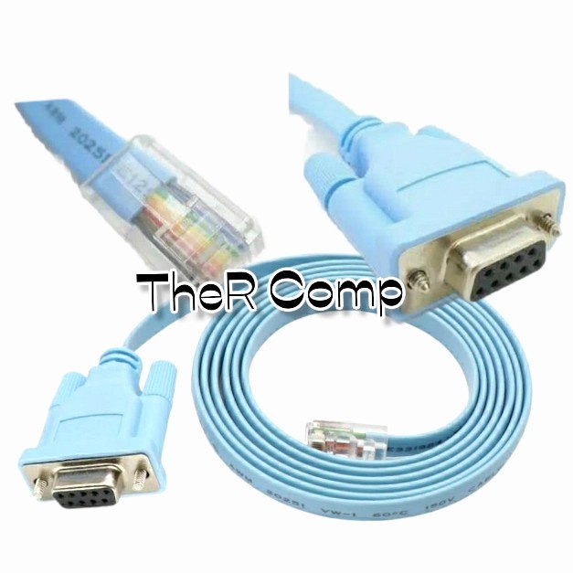 Jual Kabel Console Db9 RJ45 Cisco - Db9 RJ45 | Shopee Indonesia