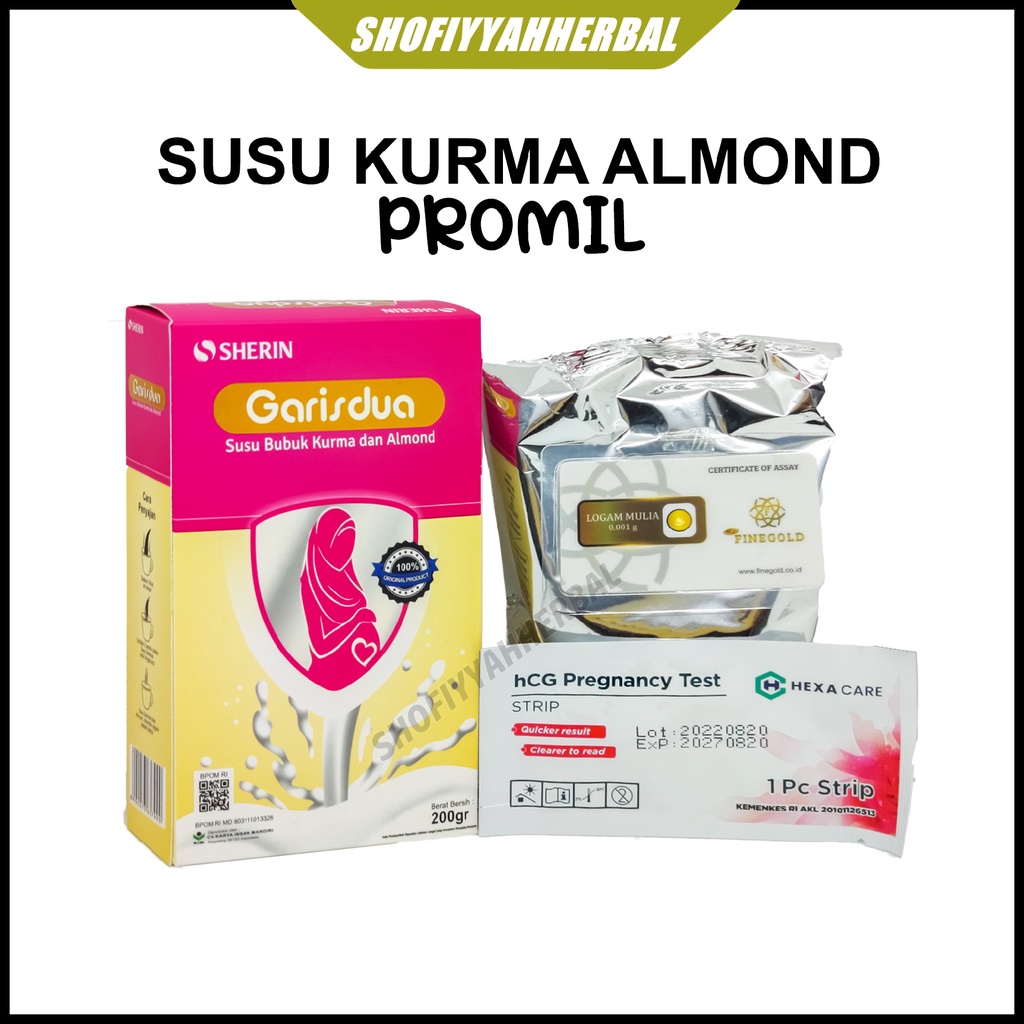 Jual PAKET SUSU ALMOND GARISDUA PROMIL 200 Gram | Shopee Indonesia