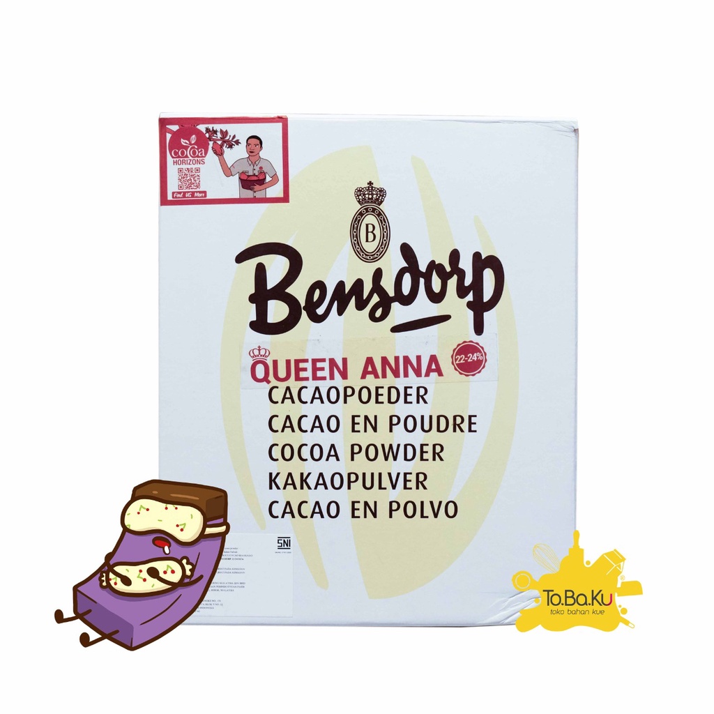 Jual Bensdorp Cocoa Powder Queen Anna 500gr (Kemasan Repack) | Shopee ...