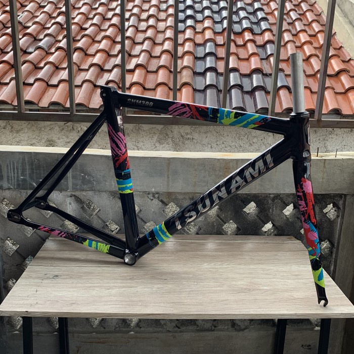 Jual FRAME TSUNAMI SNM300 2023 FIXIE FIXED GEAR SINGLE SPEED | Shopee ...