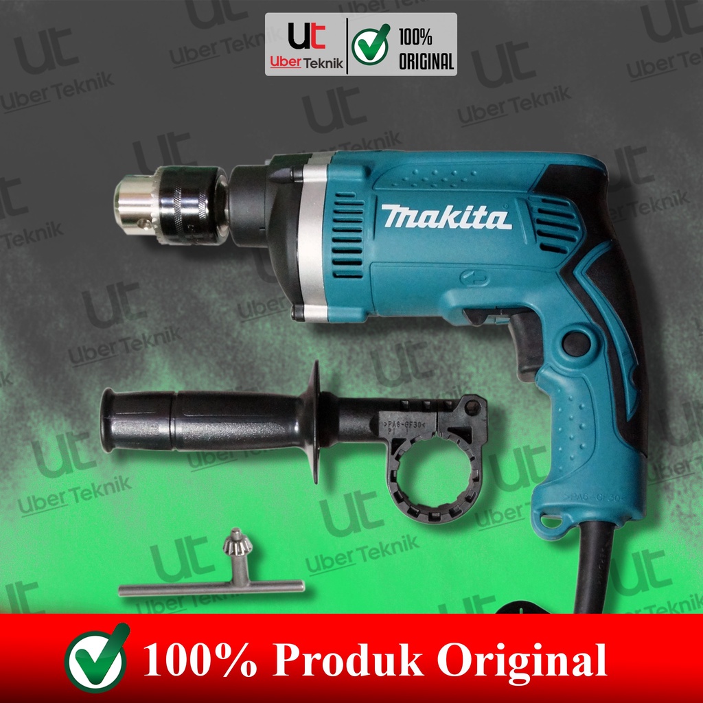 Jual HP1630 Makita Mesin Bor Tangan Beton Tembok Kayu Besi 16mm | Shopee Indonesia