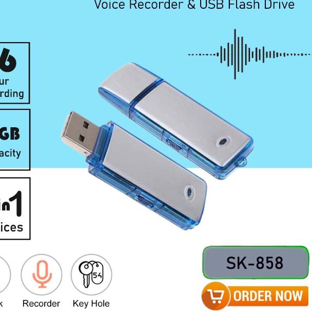 Jual USB Flashdrive Sound Voice Recorder / Perekam Suara Model ...