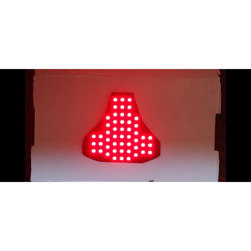 Jual Lampu rem / Stoplamp running beat deluxe / beat LED 10 mode ...
