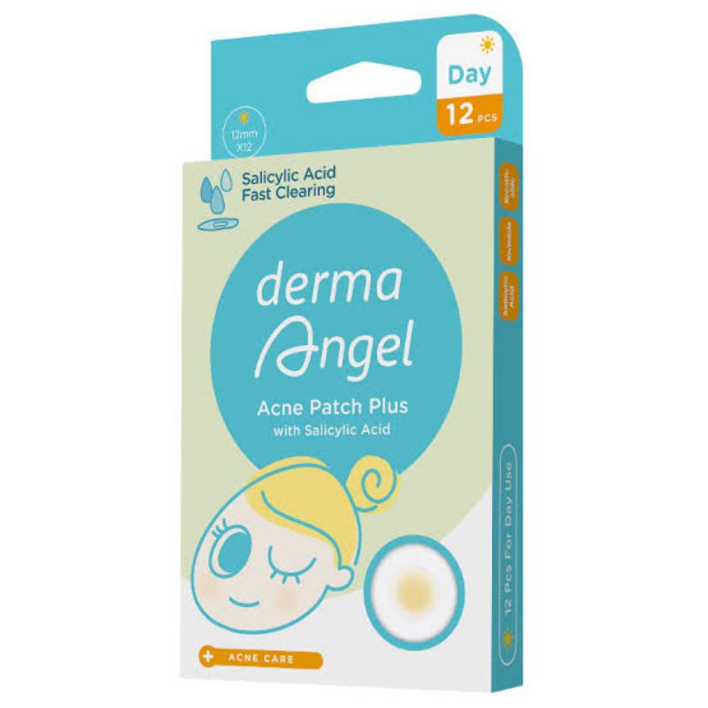 Jual Derma Angel Acne Patch Plus DAY isi 12 pcs | Shopee Indonesia