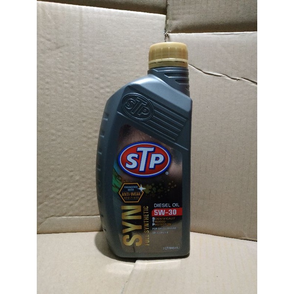 Jual Oli STP Diesel Full Synthetic 5w-30 946ML API CJ-4 CK-4 TBN 11 Ori | Shopee Indonesia