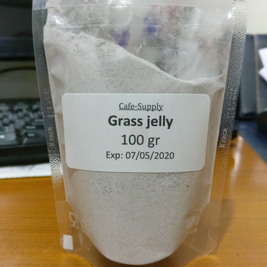 Jual Grass Jelly Powder/ Bubuk Cincau Hitam Kemasan Repack 200gr ...