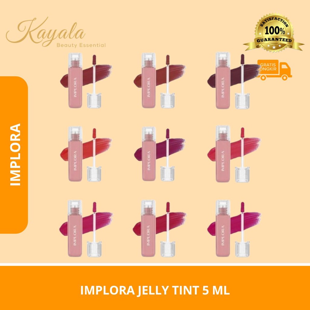 Jual IMPLORA JELLY TINT 5 ML - JELLY TINT IMPLORA - LIP TINT IMPLORA ... Jual IMPLORA JELLY TINT 5 ML - JELLY TINT IMPLORA - LIP TINT IMPLORA ...