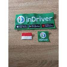 Jual Emblem In Driver Paket Lengkap Dasar Hijau Logo InDriver Bordir ...