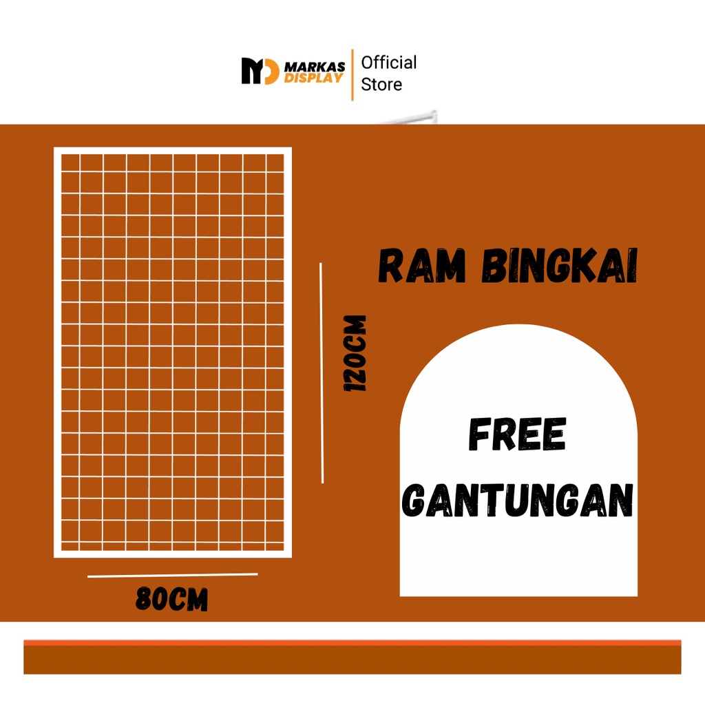 Jual Ram Bingkai Tebal Besi Coating Ukuran 80x120 | Shopee Indonesia