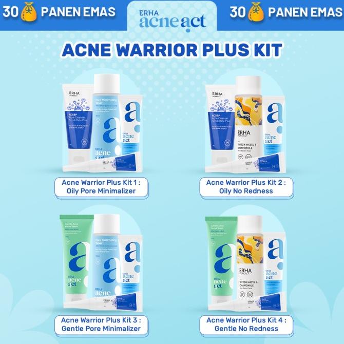 Jual Acne Warrior Kit Plus (4pcs) | Shopee Indonesia