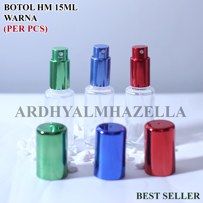 Jual BOTOL PARFUM HM 15ML WARNA PERPCS | Shopee Indonesia