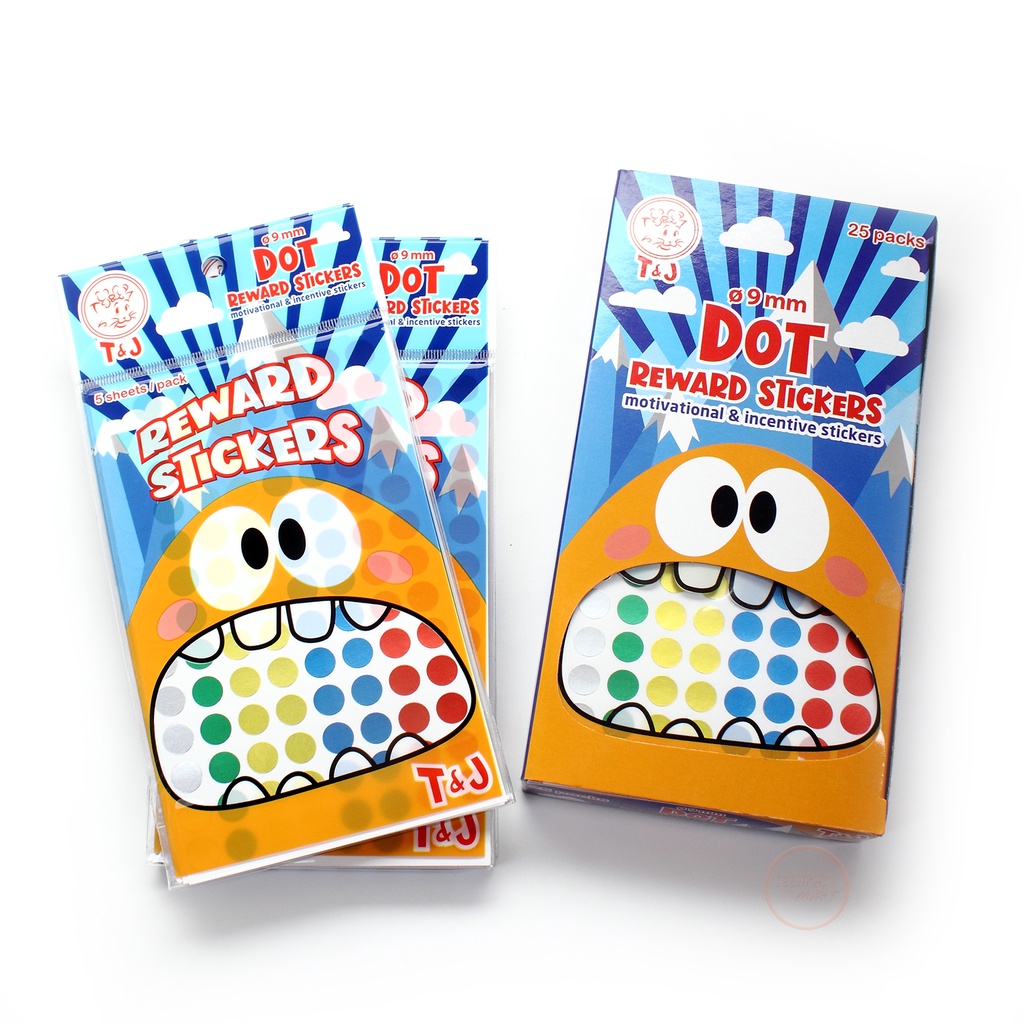 Jual TOM & JERRY - Dot Reward Sticker Variasi - 1 Pad | Shopee Indonesia