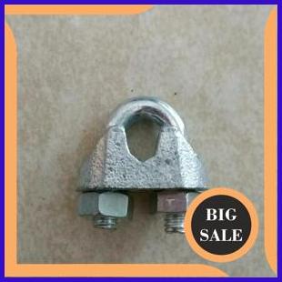 Jual tools Clamp Klem Tali Besi Kabel Kawat Sling Seling Wire Rope 3mm ...
