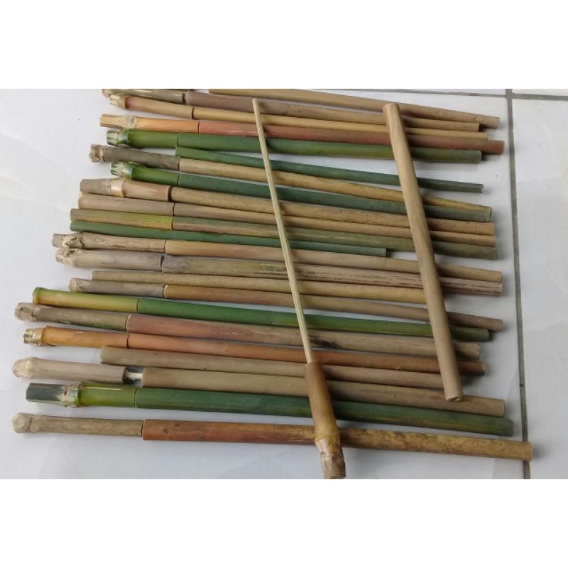 Jual grosir 1000 pcs pletokan bambu mainan anak peluru kertas | Shopee ...