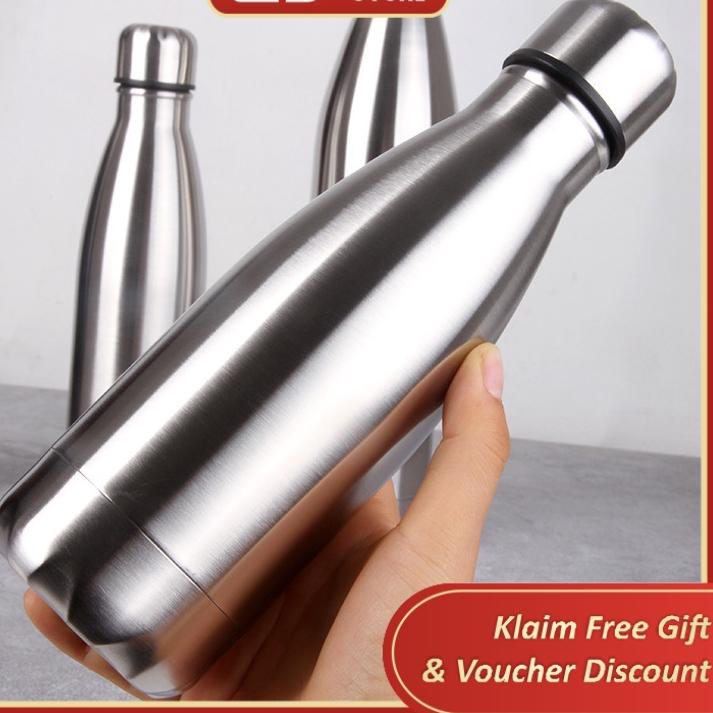 Jual ES Stainless Steel Tumbler With Various Model Botol Minum ...