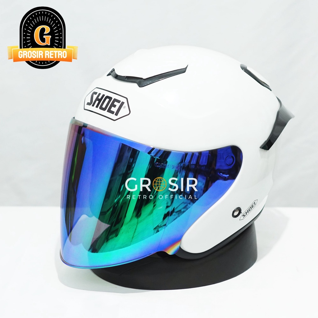 Jual HELM KYOTO (PAKET GANTENG) HELM CENTRO HALF FACE | Shopee Indonesia