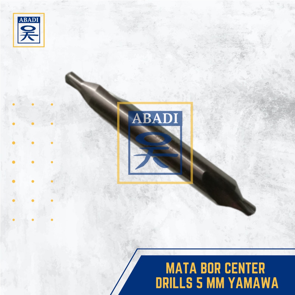 Jual MATA BOR CENTER DRILLS 5 MM YAMAWA | Shopee Indonesia